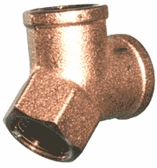 Screwed Brass Y Piece | BSP/NPT Splitter for Fuel, Oil & Gas Lines ...